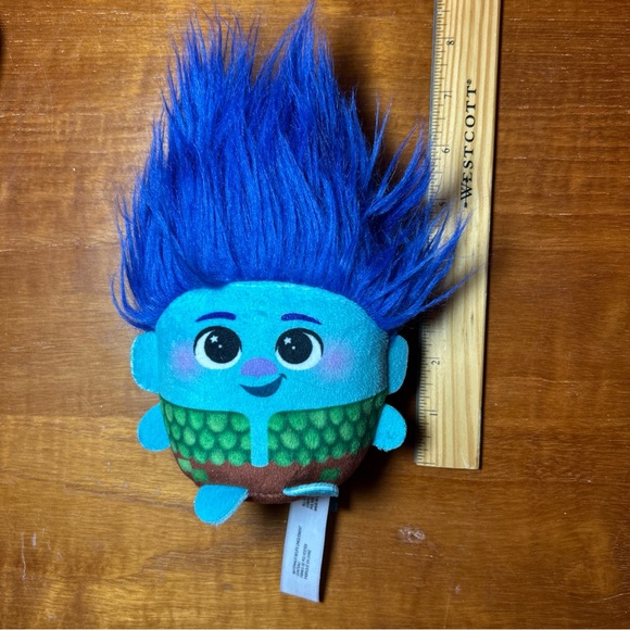 Trolls | Toys | The Trolls Blue Hair Troll Plush Toy | Poshmark